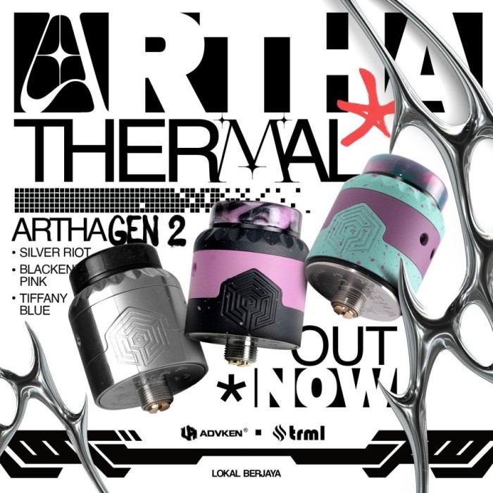 Jual NEW ARTHA GEN 2 RDA AUTHENTIC SPECIAL EDITION ARTHA GEN 2 24MM ...