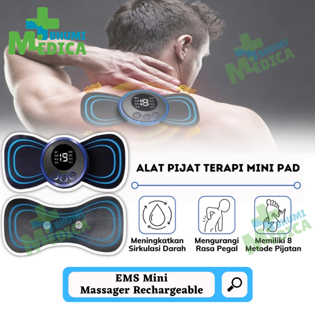 Jual Alat Pijat Elektrik Terapi Pijat Multifungsi EMS Mini Massager ...