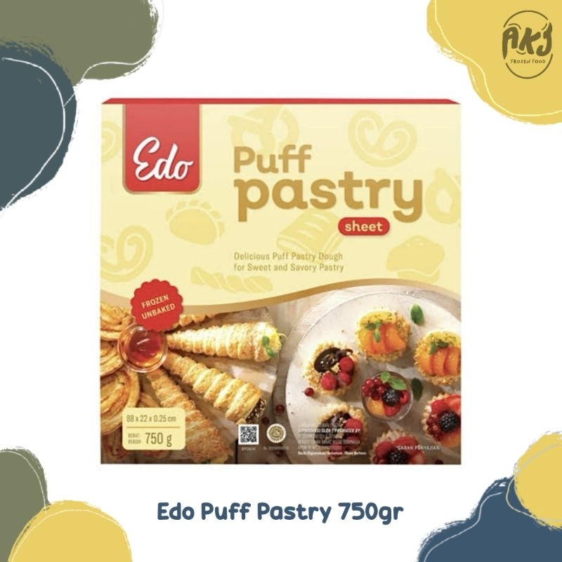 Jual Edo Puff pastry 750gr | Shopee Indonesia