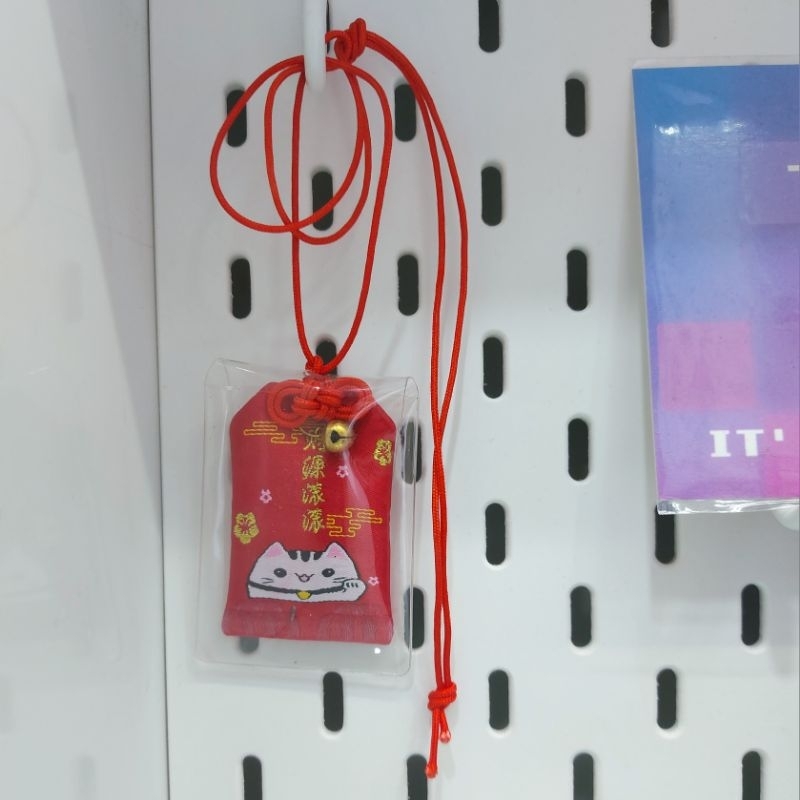 Jual Angpao Kain Gantungan Kunci Merah keychain mainan anak hoki lucky ...