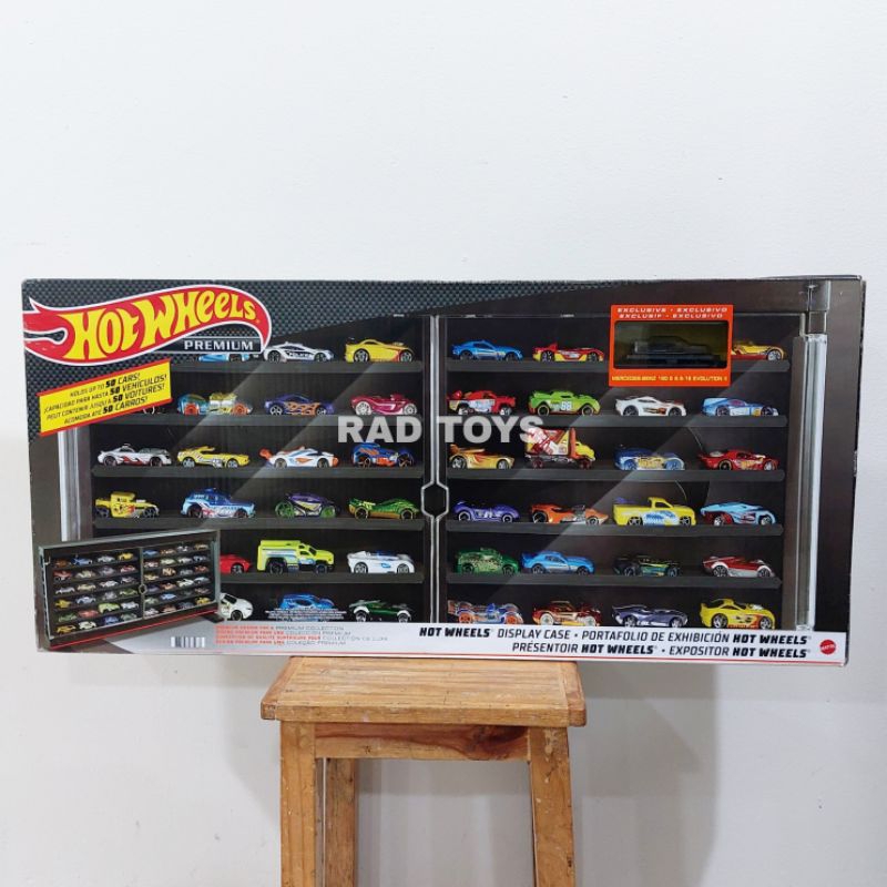 Jual Hot wheels premium display case exclusive mercedes-benz die cast ...