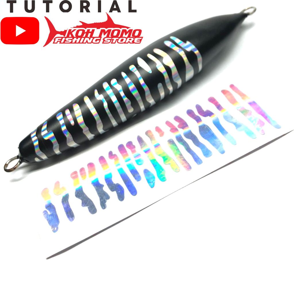 Jual Stiker hologram untuk umpan stickbait popper | Shopee Indonesia