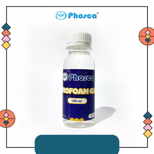 Jual PHOSCA - STYROFOAM GLUE / LEM STYROFOAM 100ML | Shopee Indonesia