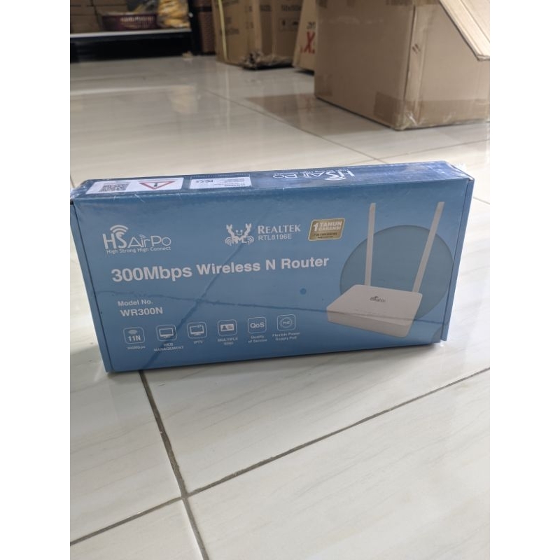 Jual HS AIRPO ROUTER WR300N | Shopee Indonesia