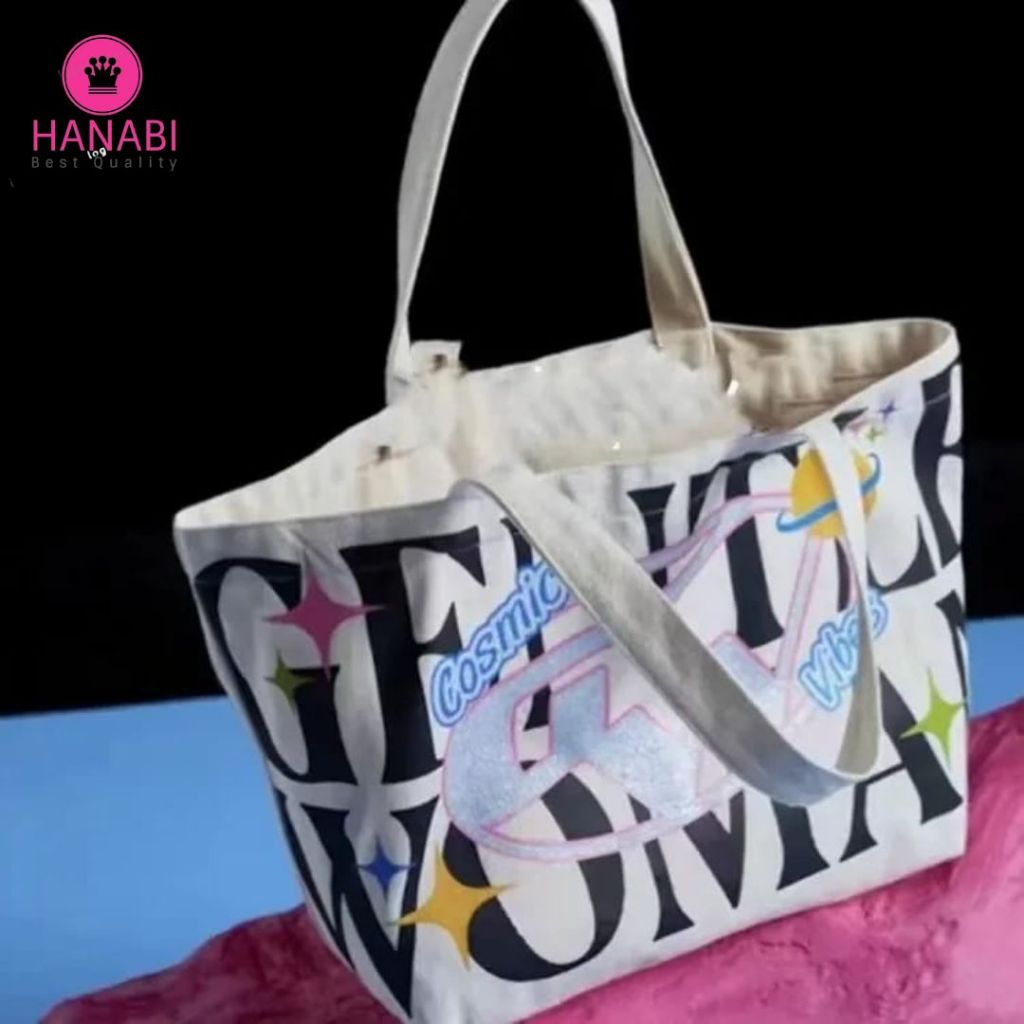 Jual HANABI-tas totebag tas premium TOTEBAG COSMIC tas wanita tas ...