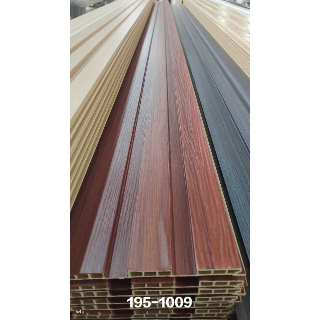 Jual wall panel WPC / wood panel wpc ukuran 3m/4m x 19.5cm x 1cm ...