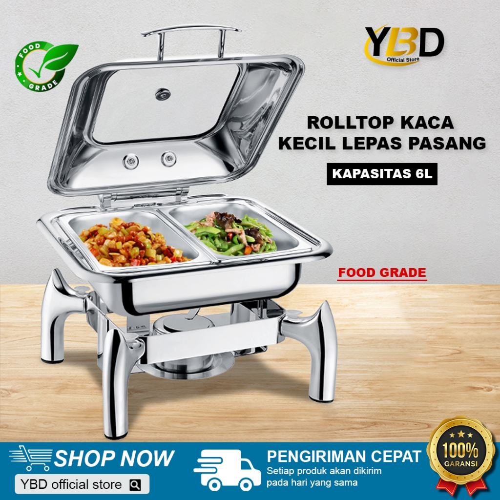 Jual Roll top kecil segi kaca Dapat di Lepas pasang kAPASITAS 6L ...