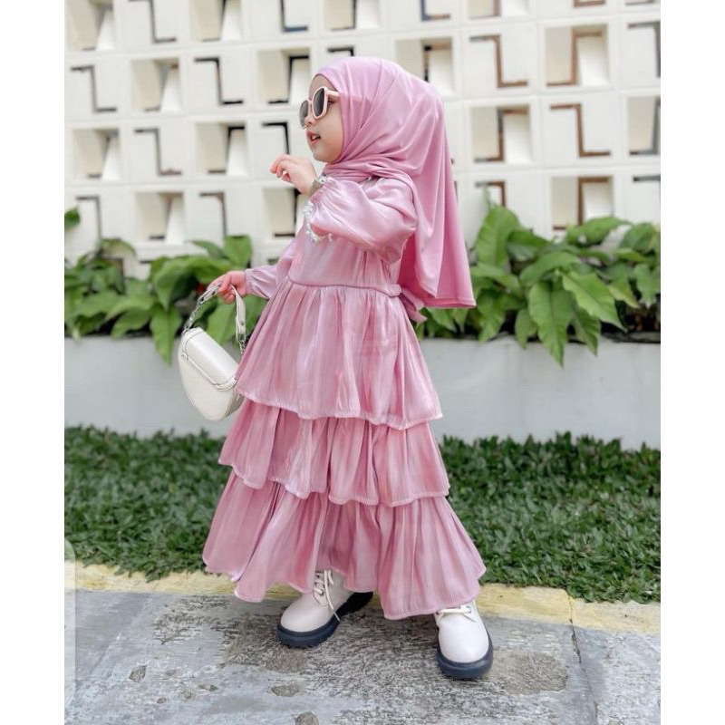 Jual Gamis Anak tumpuk susun 1 2 3 4 5 6 7 8 9 10 tahun shimer simer ...