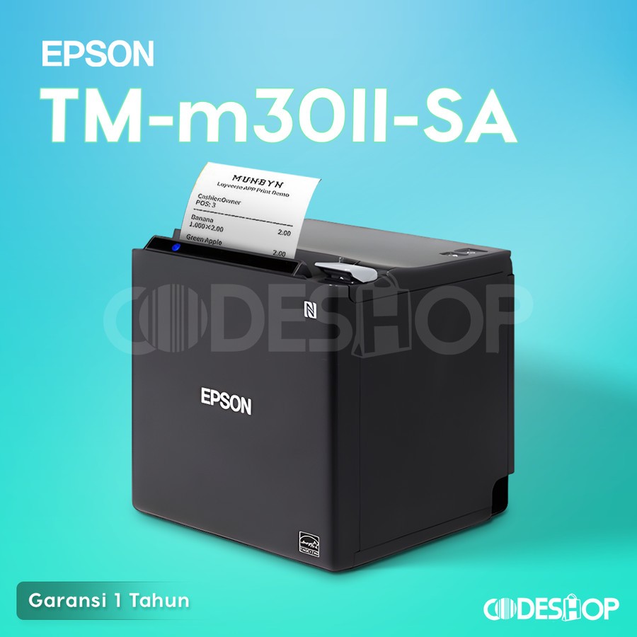 Jual EPSON TM-M30 LAN + BLUETOOTH TERBARU 80 MM THERMAL PRINTER | Shopee Indonesia