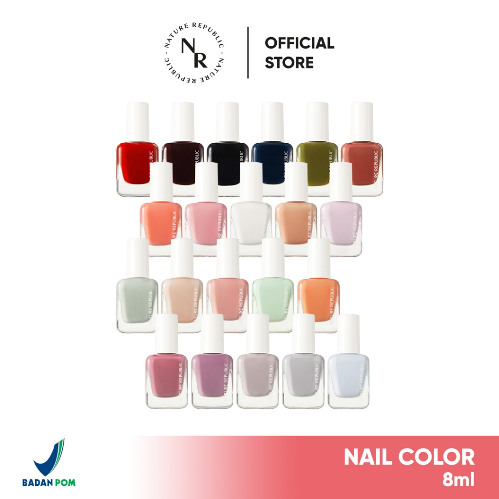 Jual NATURE REPUBLIC Color & Nature Nail Color | Shopee Indonesia