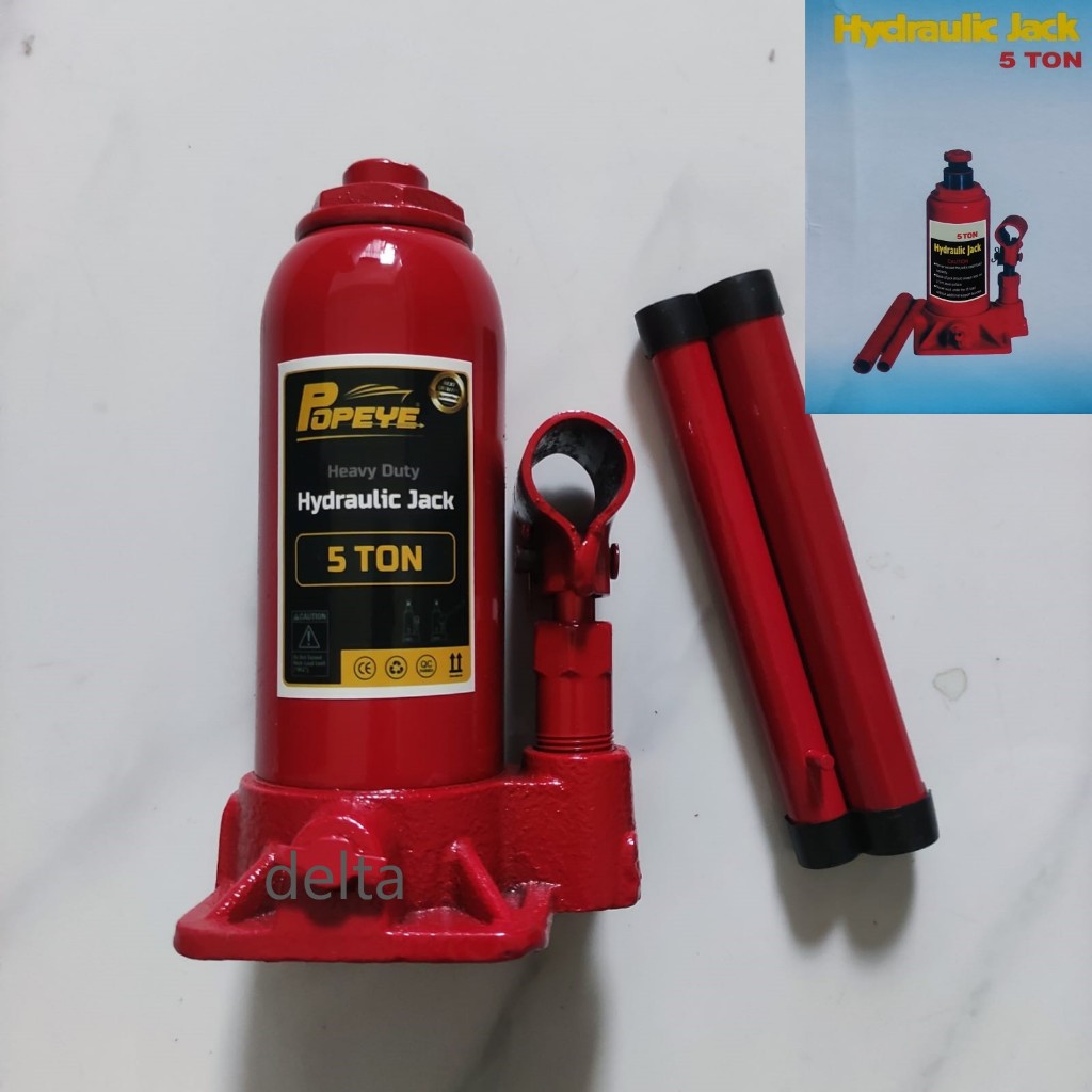 Jual Dongkrak Mobil Botol 5Ton fortuner Innova pajero xpander alphard ...