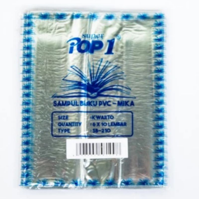 Jual Sampul Buku Tulis Mika/Plastik POP1 ukuran Kwarto | Shopee Indonesia