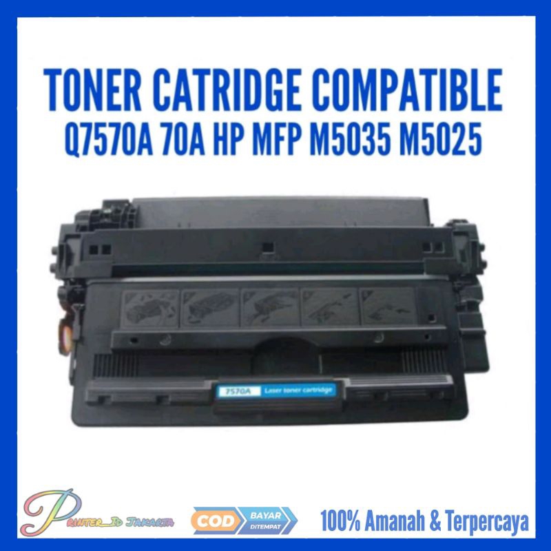 Jual Cartridge Toner HP Q7570A 70A HP MFP M5035 M5035XS M5025 ...