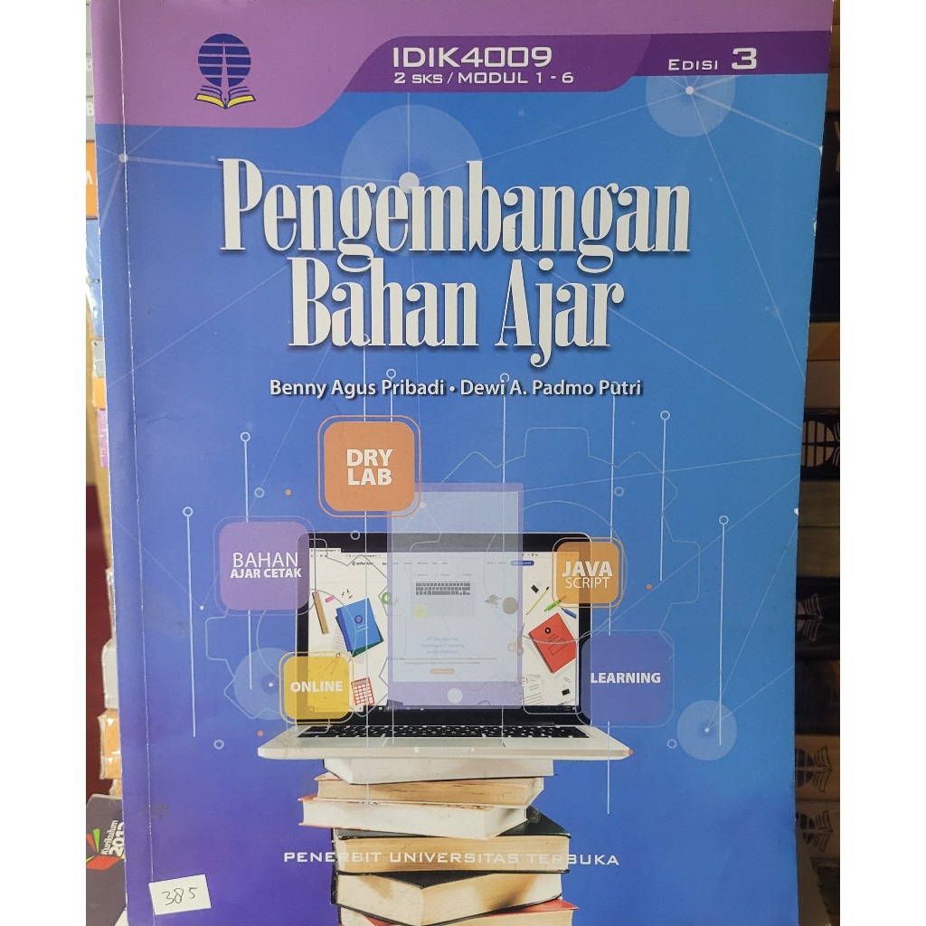Jual BUKU UNIVERSITAS TERBUKA - PENGEMBANGAN BAHAN AJAR EDISI 3 | Shopee Indonesia