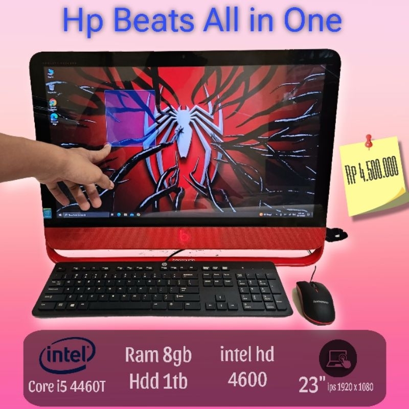 Jual Komputer/Pc All in One Touchscreen Hp Beats 23-N101D - Layar 23inc ...