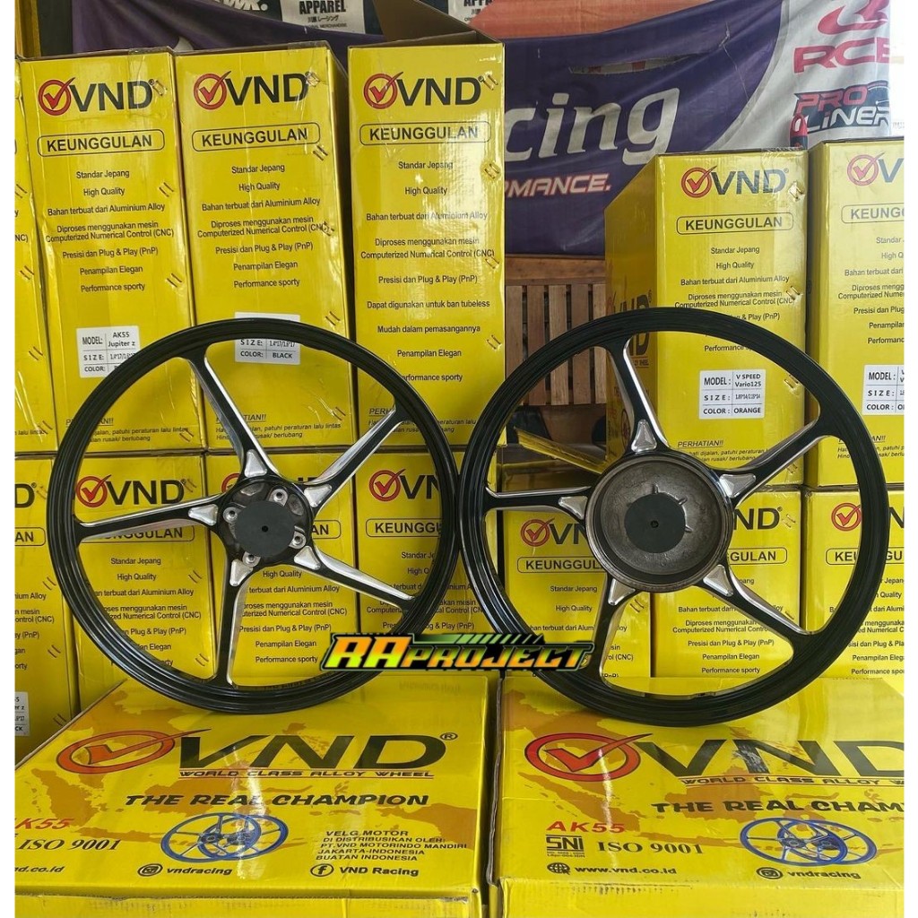 Jual Promo NEW!! Velg Racing VND copy Mutakin JupiterZ/Vega/Mx Old/FizR ...
