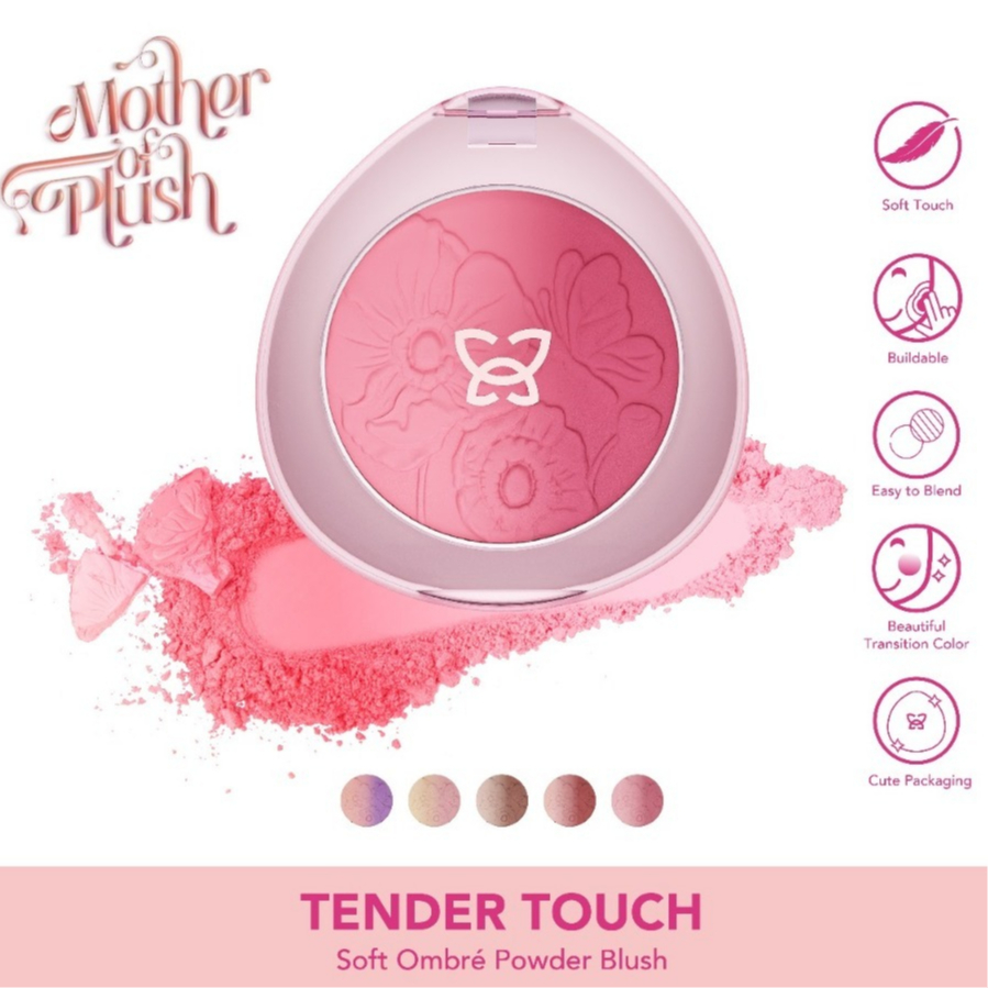 Jual MOTHER OF PEARL MOP BEAUTY Tender Touch Soft Ombré Powder Blush ...