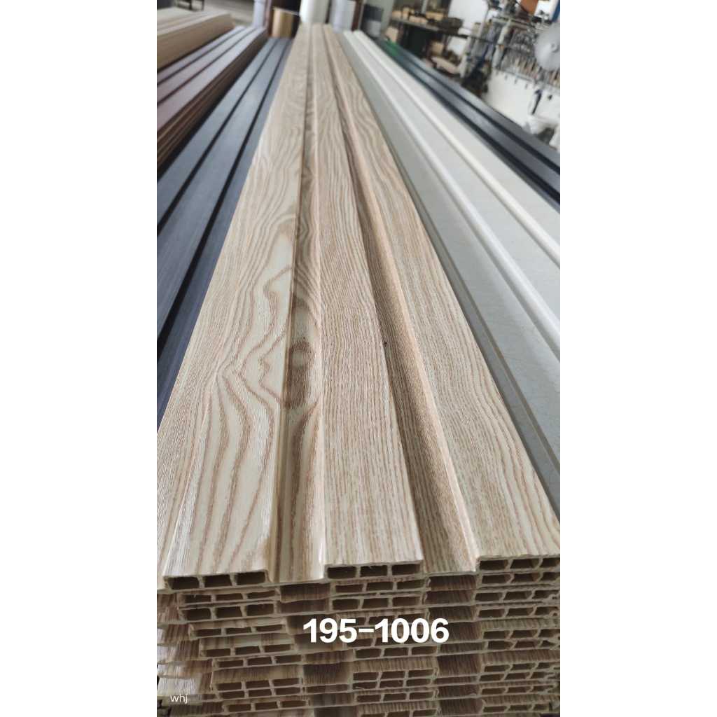 Jual wall panel WPC / wood panel wpc ukuran 3m/4m x 19.5cm x 1cm ...