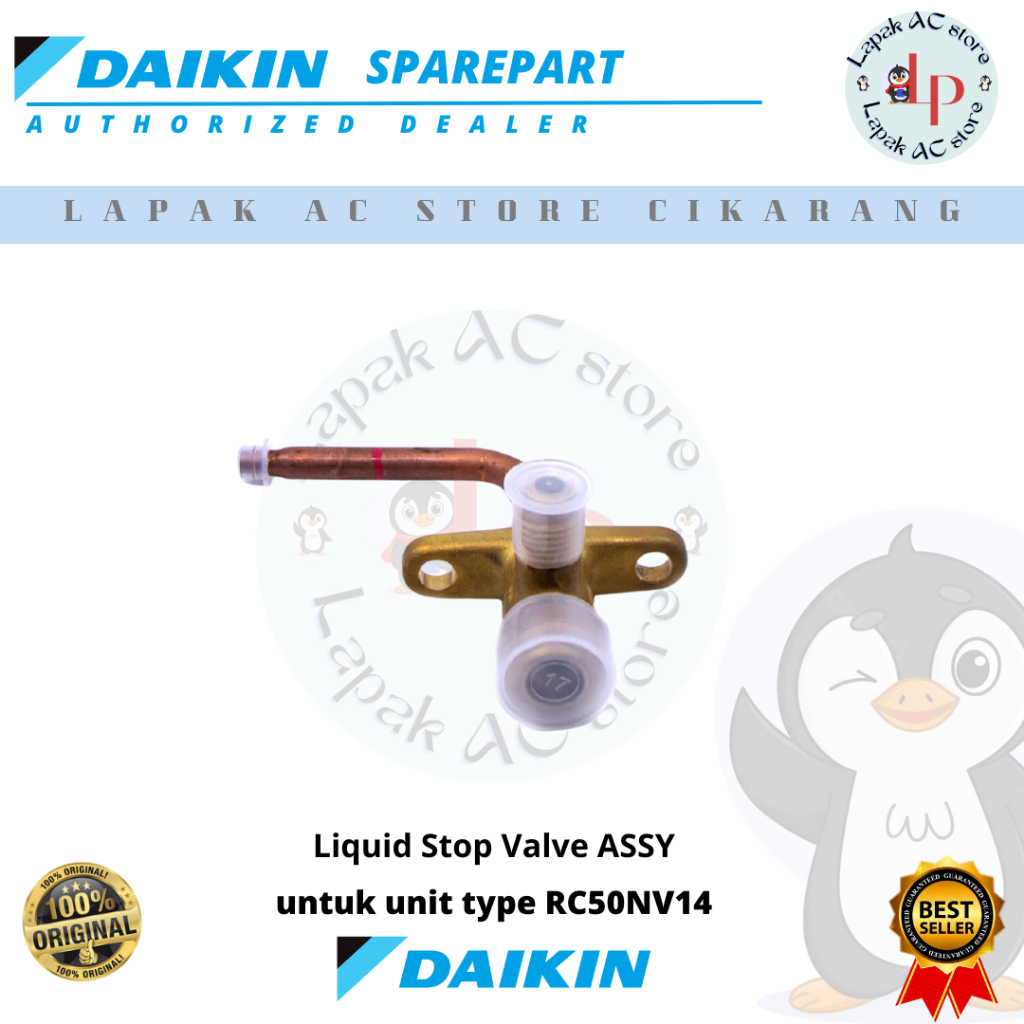 Jual Stop Valve Liquid Assy AC DAIKIN Thailand 2 PK RC50NV14 | Shopee Indonesia