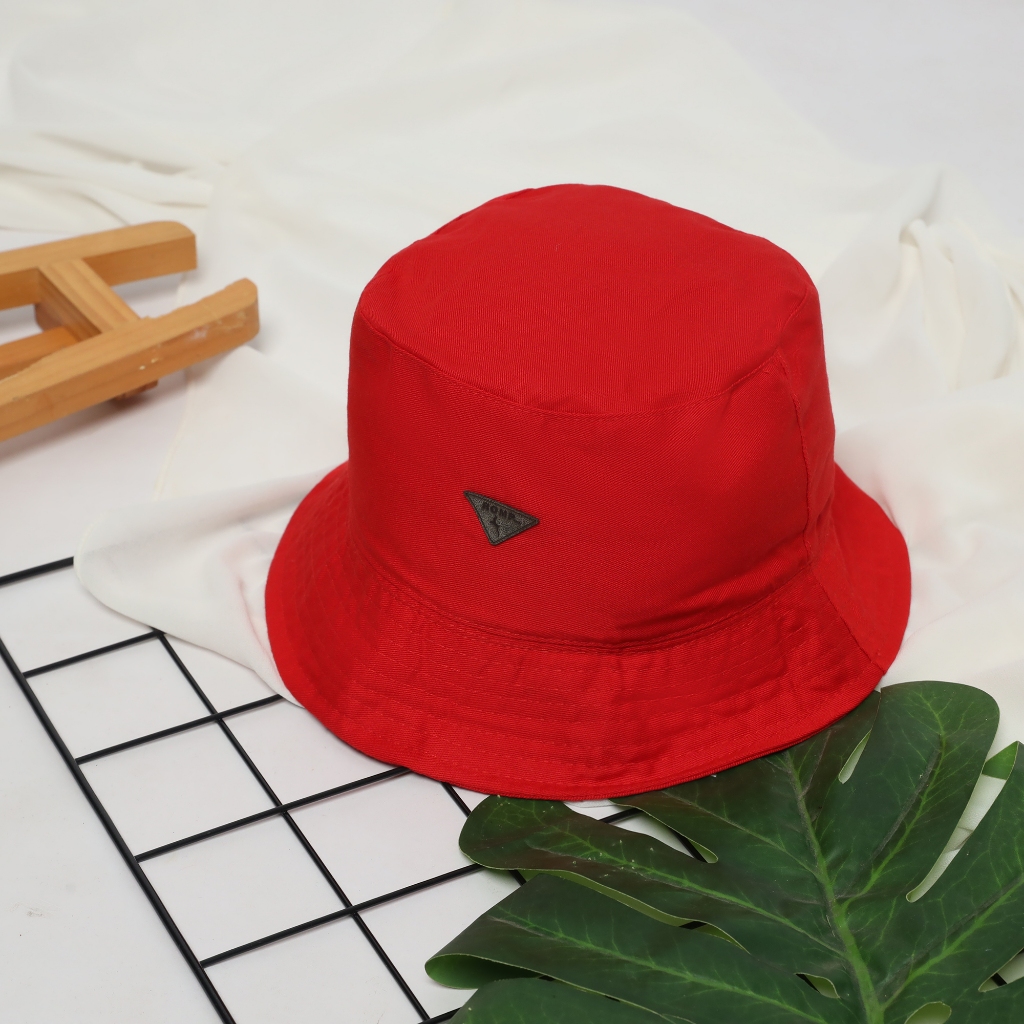 Jual SUZUYA | ROMP Topi Bucket Hat Polos Mix | Shopee Indonesia
