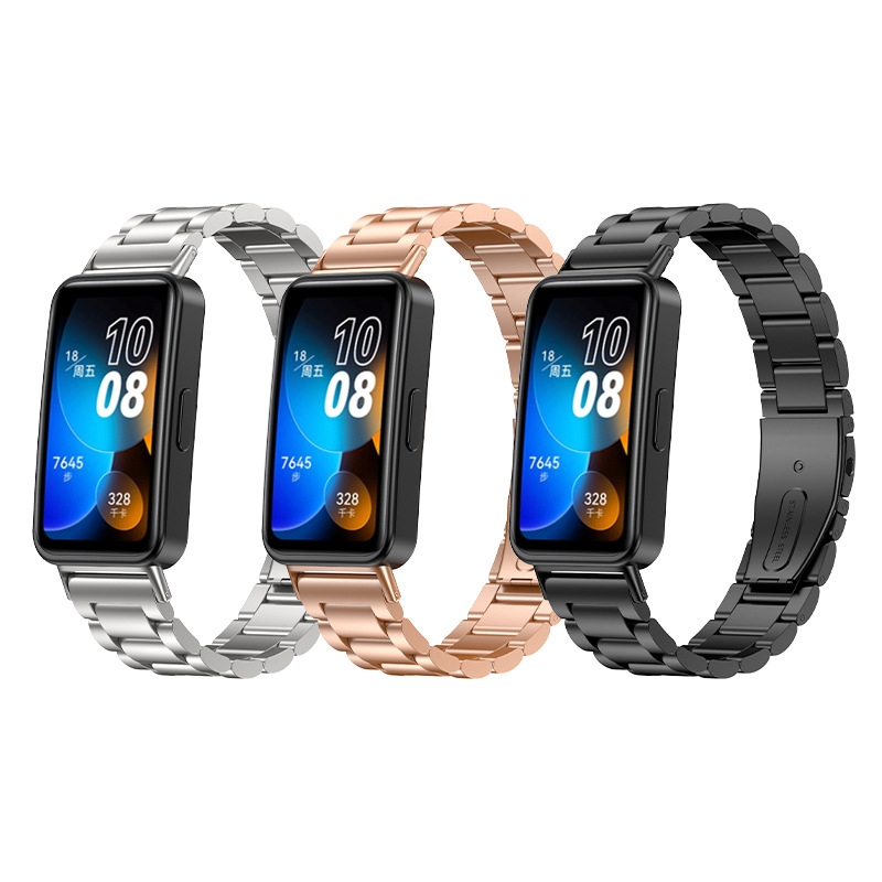 Jual Tali Huawei Band 10/9/8/7 Strap Metal Stainless Steel Huawei Smart ...