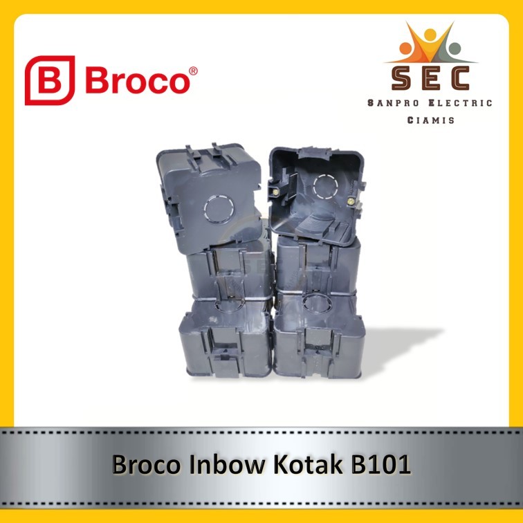 Jual INBOW DUS DOOS BROCO HITAM IB KOTAK PERSEGI TANAM BROCO B101 53 ...