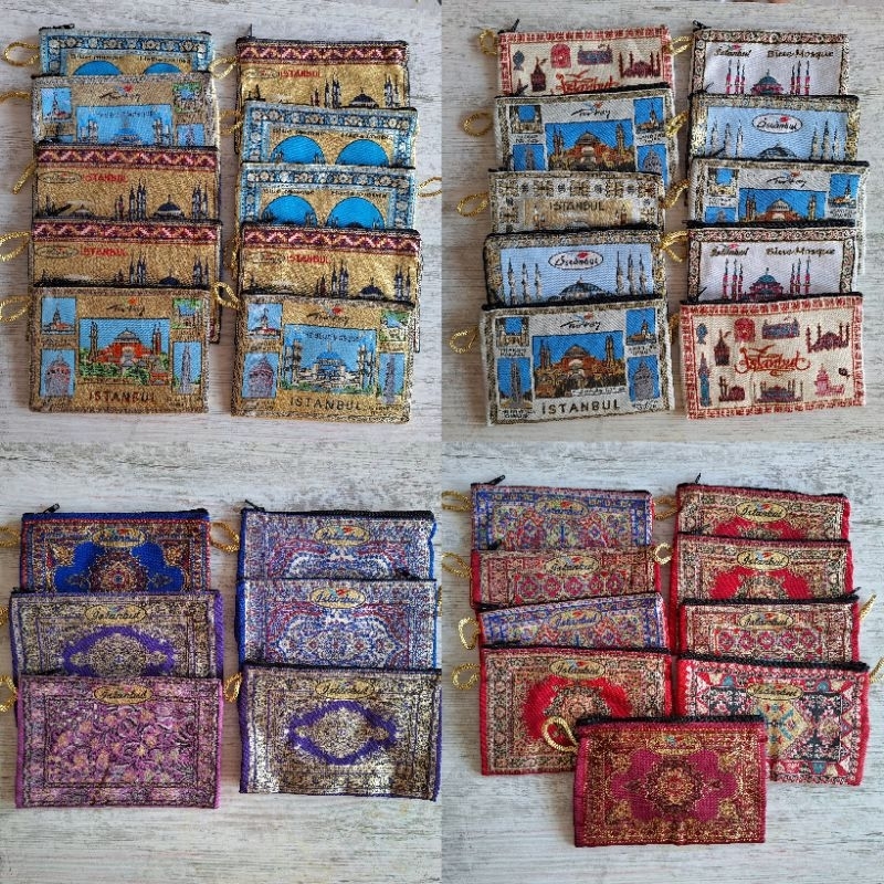Jual READY STOCK! Pouch Turki (Size 15x10cm) Dompet Turki Dompet Koin ...