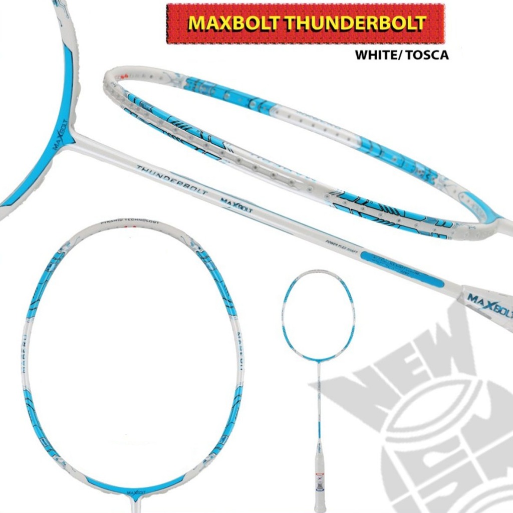 Jual Raket Badminton Maxbolt Thunderbolt | Shopee Indonesia