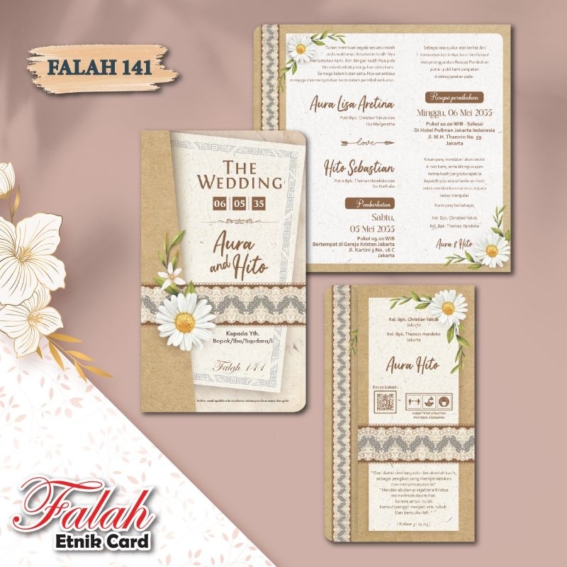 Jual Cetak Undangan pernikahan Atau Serat Ulem harga Murah | Shopee ...