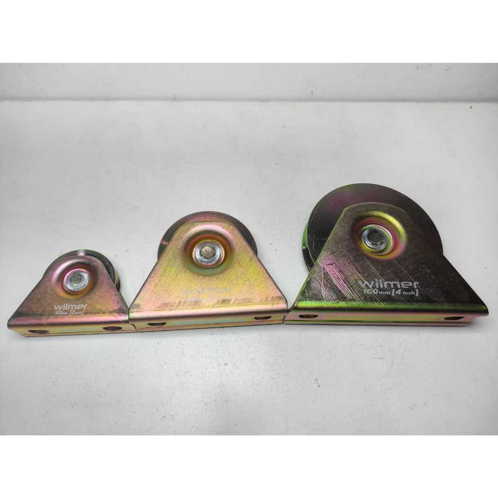 Jual Roda Pagar Roda Pintu Pagar Besi 50 Mm 75 mm 100 mm Model U & V ...