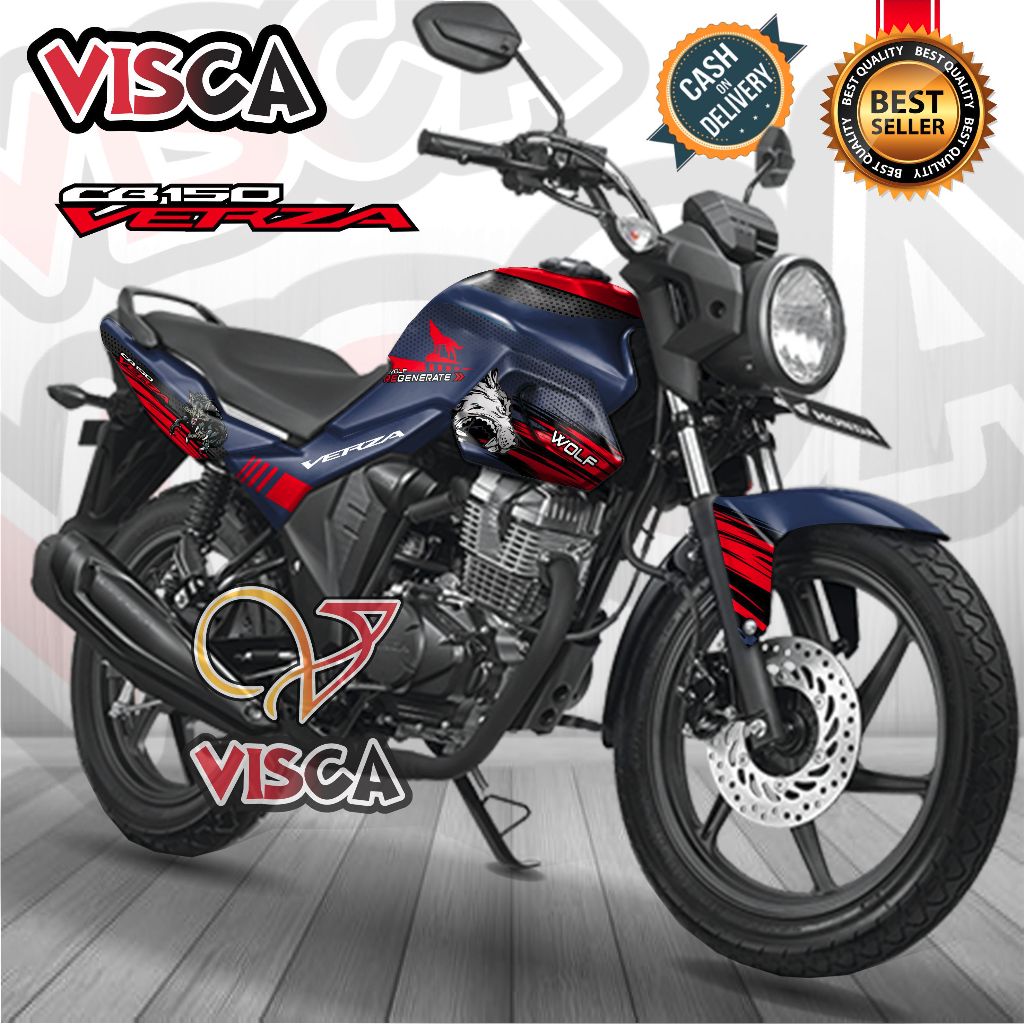 Jual Decal CB 150 Verza Full Body Variasi Stiker CB 150 Verza Full Body ...