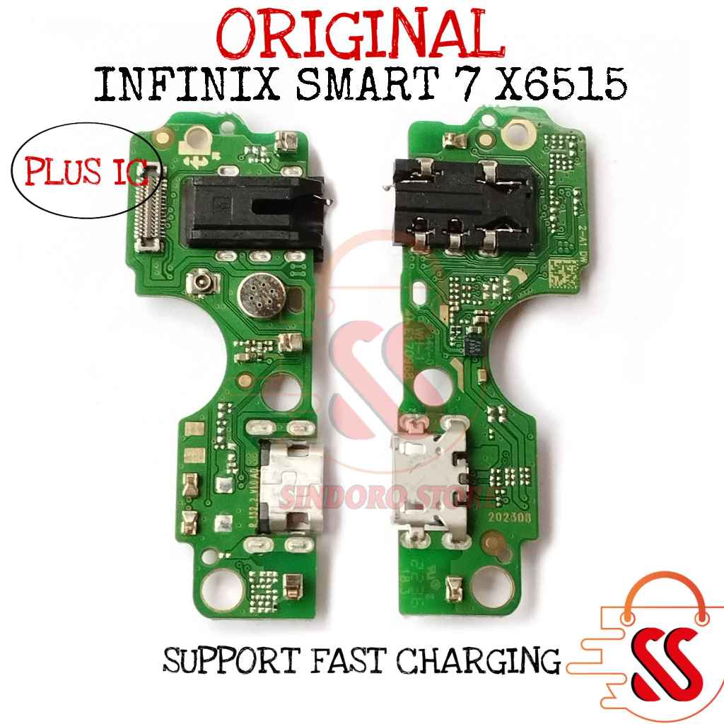Jual Konektor Charger Infinix Smart 7 X6515 Usb Papan Cas Ori Mic Pcb Board | Shopee Indonesia