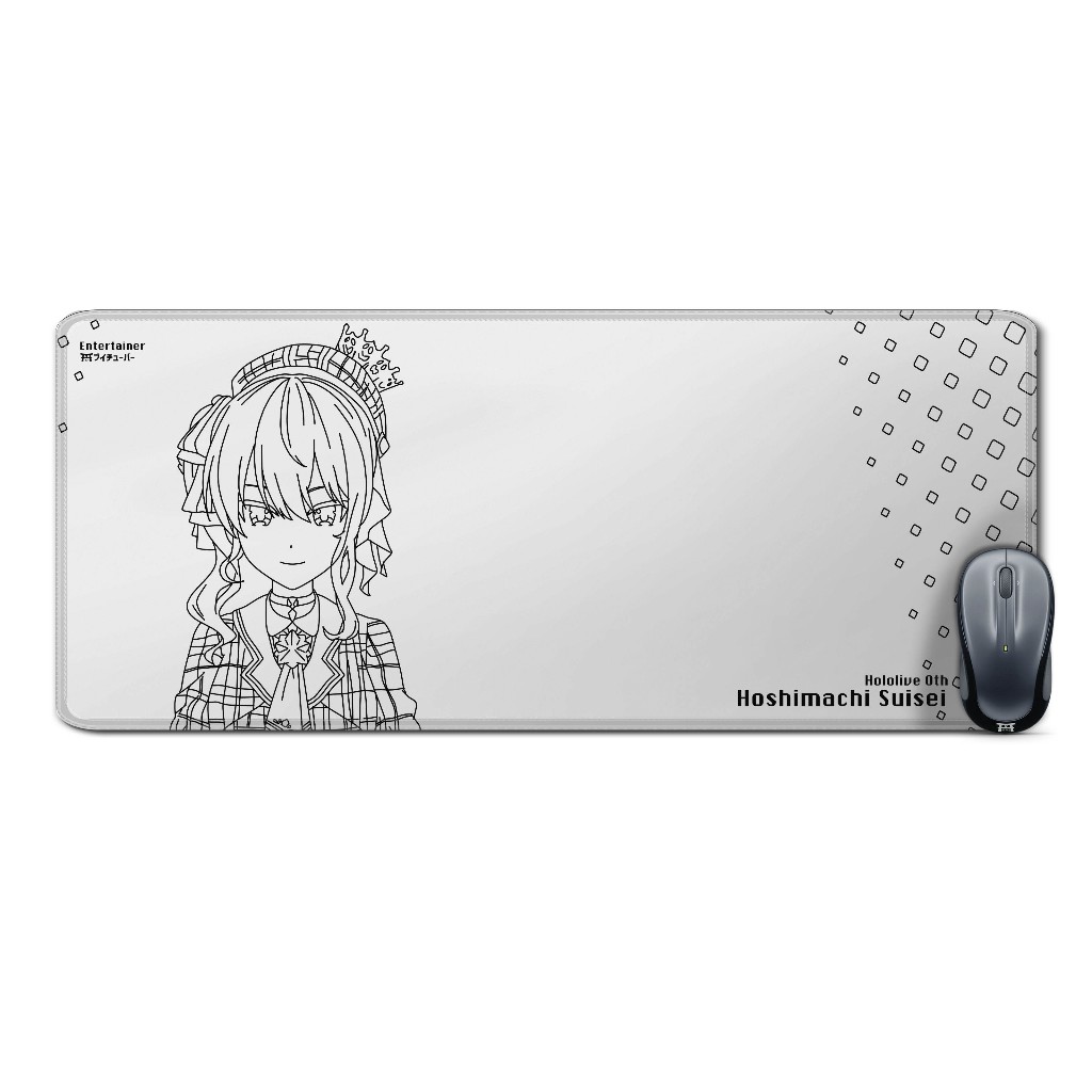 Jual Deskmat mousepad extended anime vtuber HOSHIMACHI SUISEI LINE ...