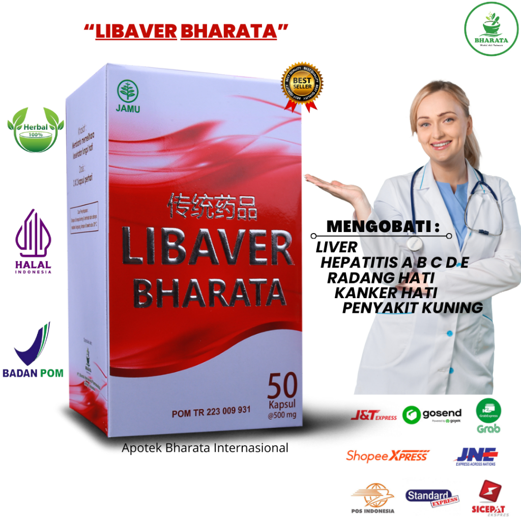 Jual Obat Liver Obat Hepatitis A B C D E Paling Ampuh Libaver Bharata ...