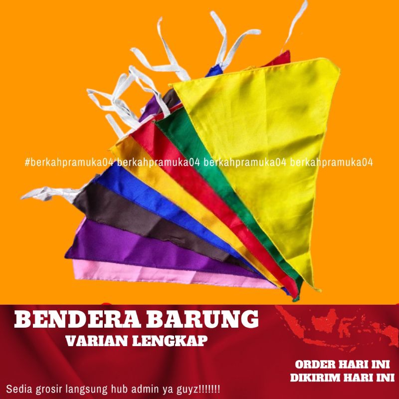 Jual Bendera Barung Siaga / Bendera Barung Pramuka Siaga Merah Biru ...