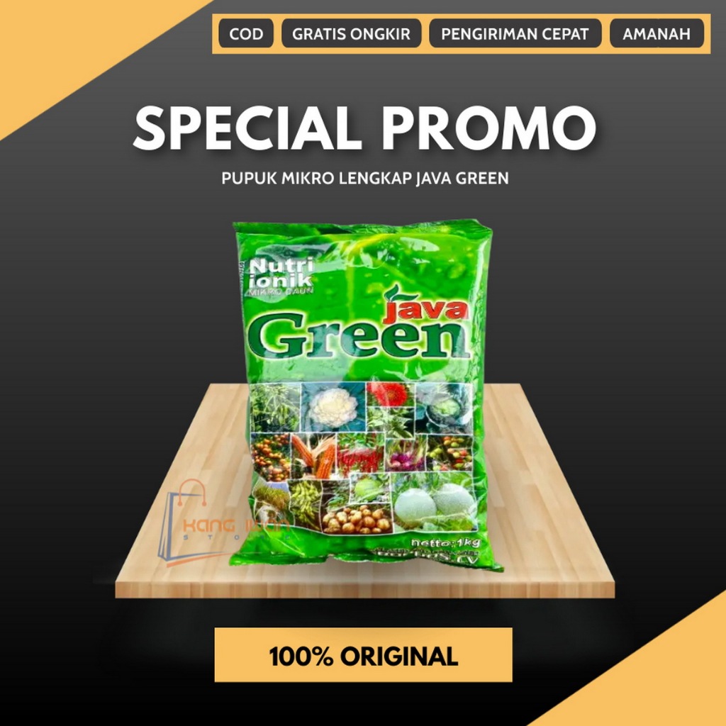 Jual Termurah JAVA GREEN Nutri Ionik Pupuk Mikro Daun Terlengkap ...