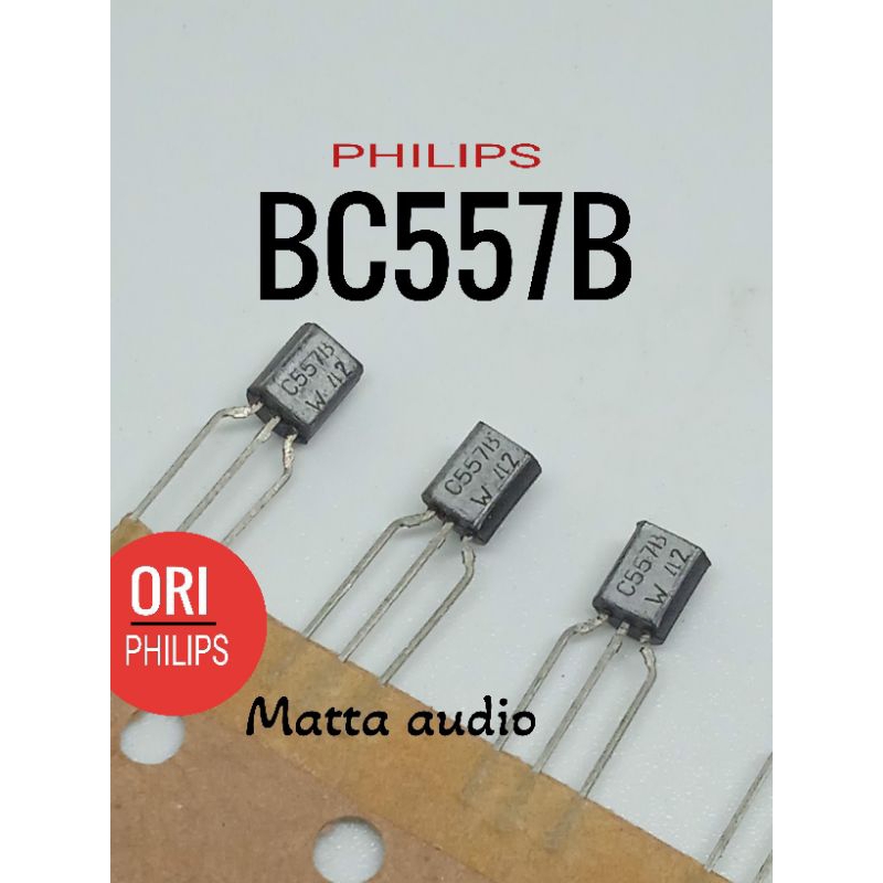 Jual Philips Transistor BC557B PNP BC 557 bc557 original philips | Shopee Indonesia