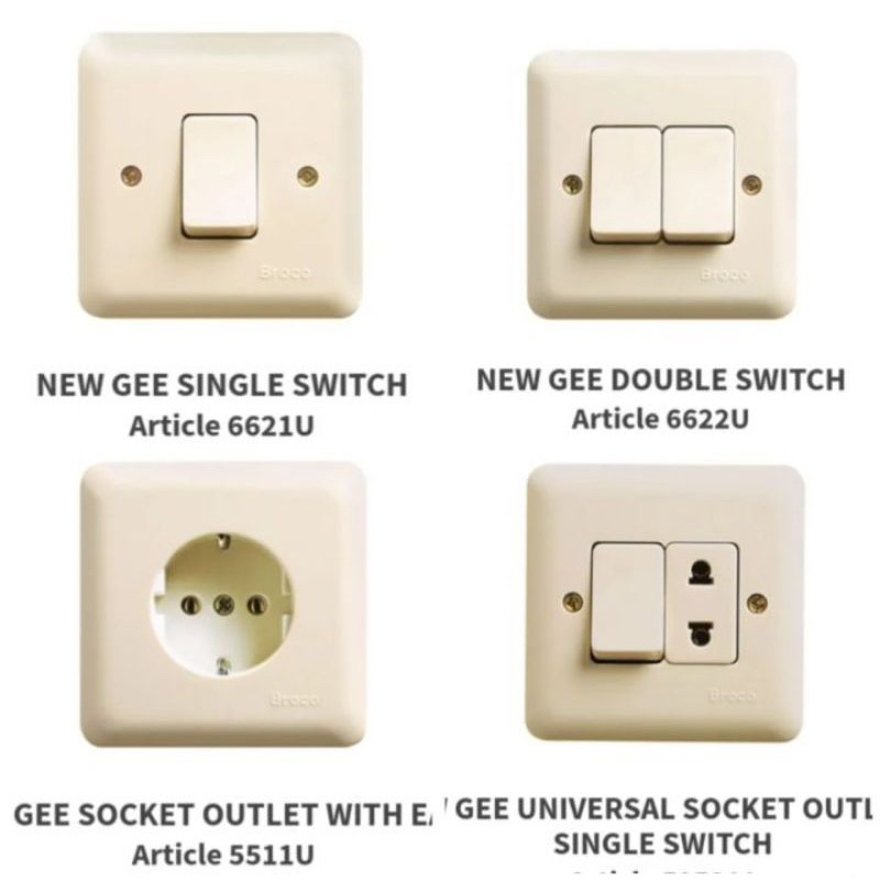 Jual IB Saklar New Gee / Broco Ib Engkel, Ib Seri, Ib Stop & Ib Engkel ...