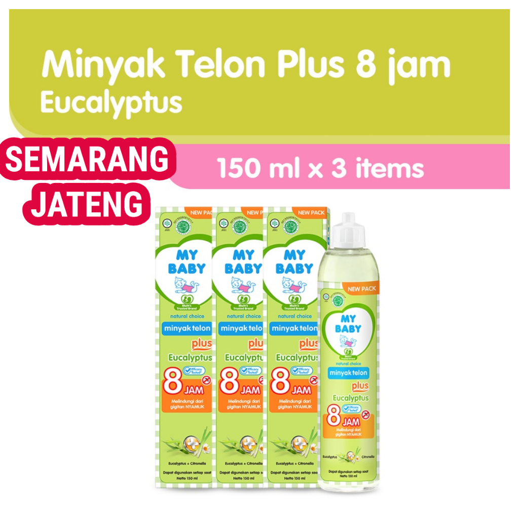 Jual 3 PCS PAKET MY BABY MINYAK TELON PLUS 150ML 90ML 60ML KT4 | Shopee ...
