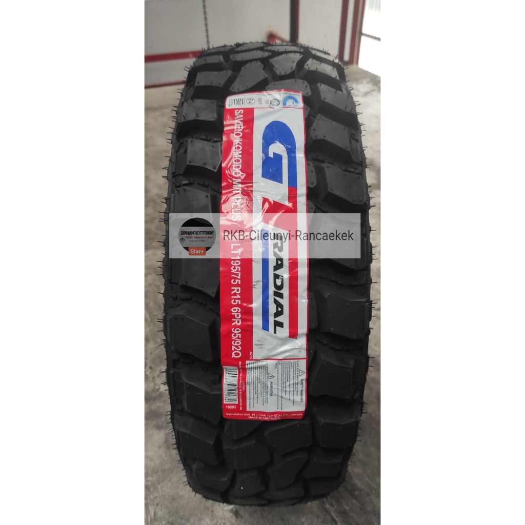 Jual Ban Mobil GT Radial Savero Komodo MT Plus 195/75 R15 Ban Mobil ...