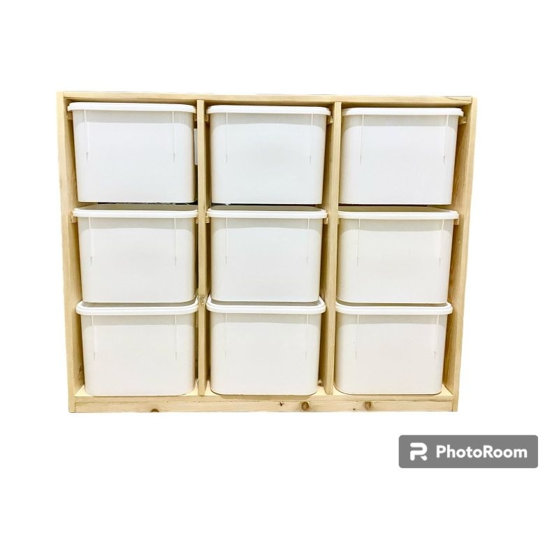 Jual Rak mainan mini Trofast 9 box | Shopee Indonesia