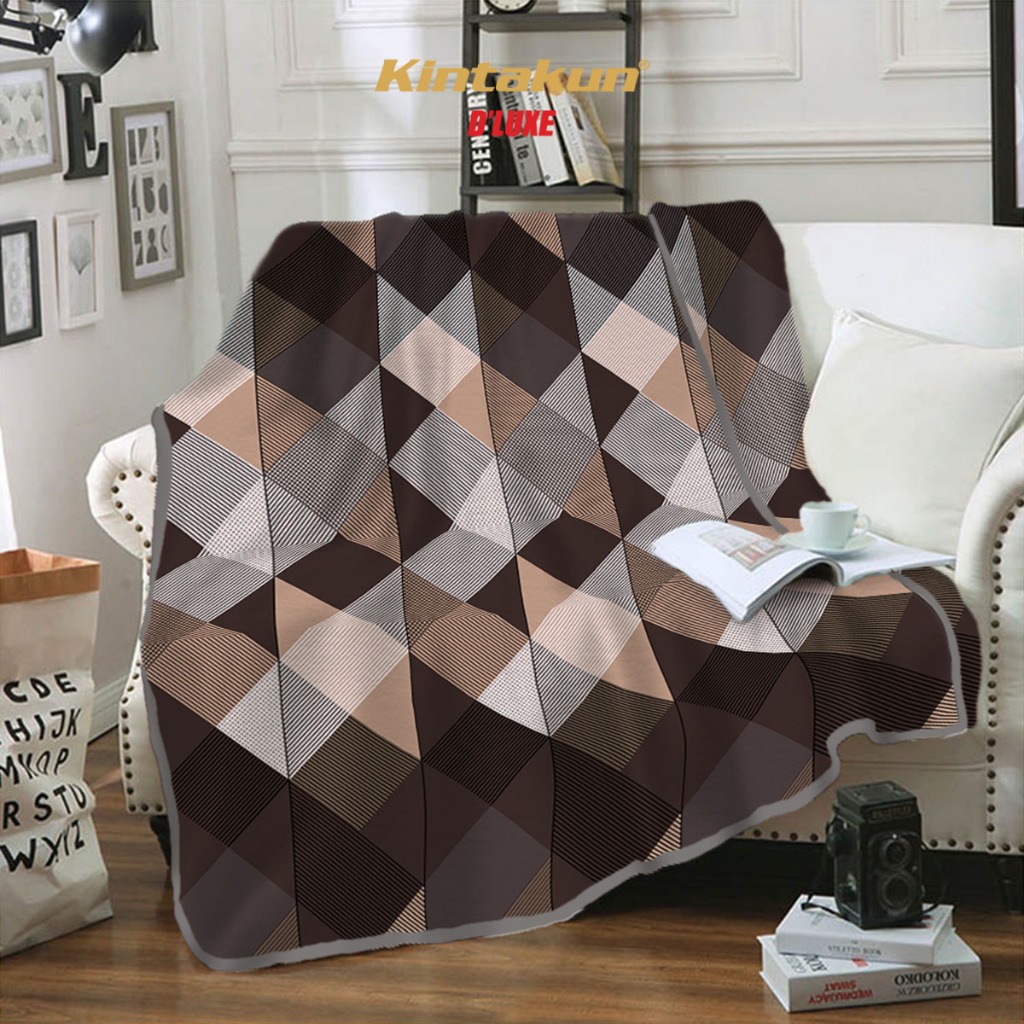 Jual Kintakun Selimut Flannel Lembut 160x200 Nirmana Polyester Anti ...