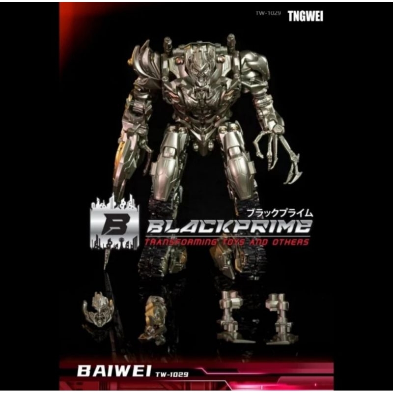 Jual Baiwei megatron TW-1029 Megatron Tank mainan robot transform ...