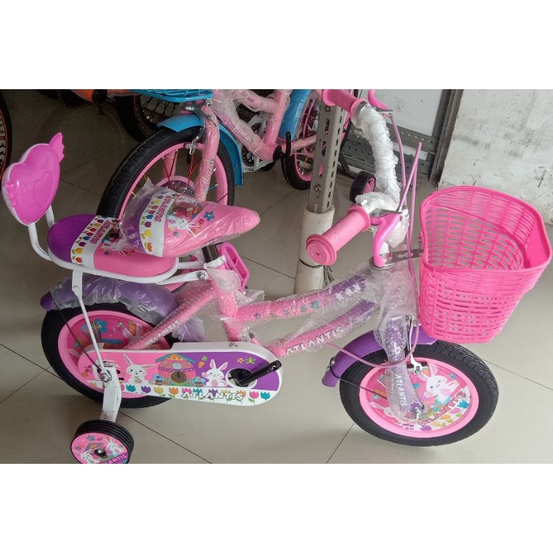 Jual Sepeda Anak Perempuan Sepeda Mini 12 inch ATLANTIS ( Rabbit ...
