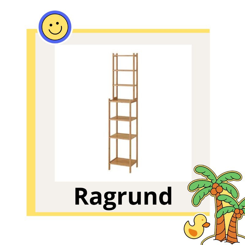 Jual RAGRUND Unit rak , bambu, 33 cm | Shopee Indonesia