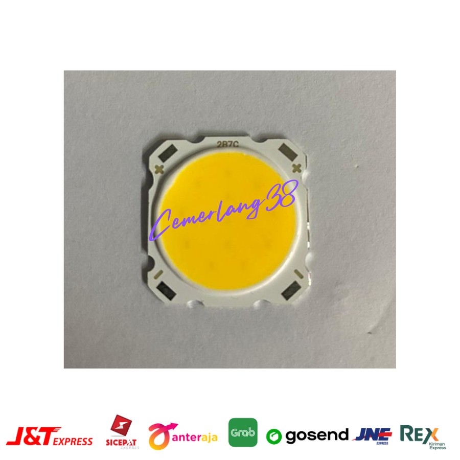 Jual HPL 7W COB / High Power LED 7 Watt Chips On Board Warm White ...