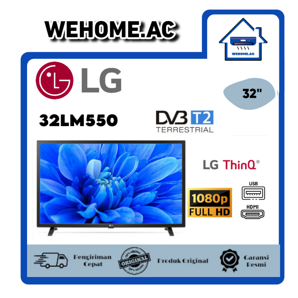 Jual TV LED LG 32LM550 LED LG 32 Inch Digital TV LG | Shopee Indonesia