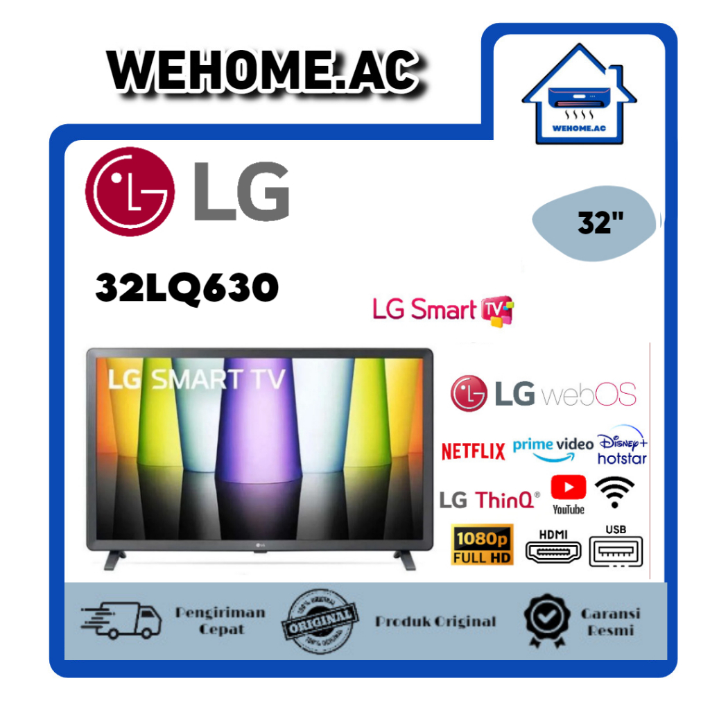 Jual TV LED LG 32LQ630 LED Smart LG 32 Inch Smart TV LG | Shopee Indonesia