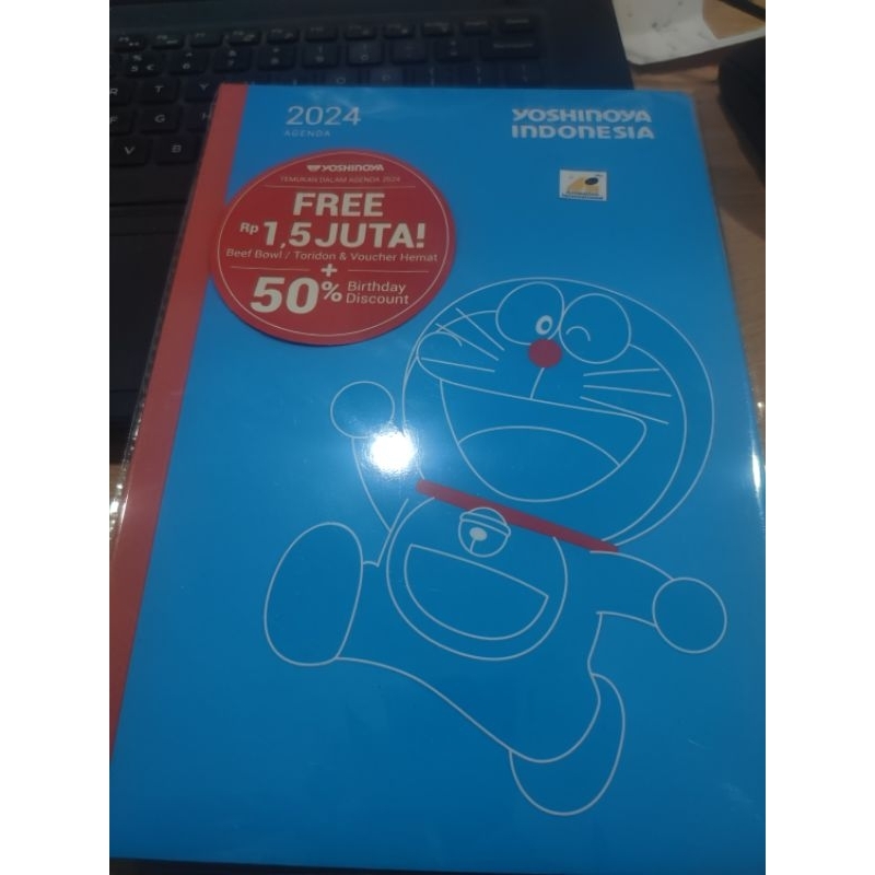 Jual Agenda Doraemon - From Yoshinoya LIMITED EDITION | Shopee Indonesia
