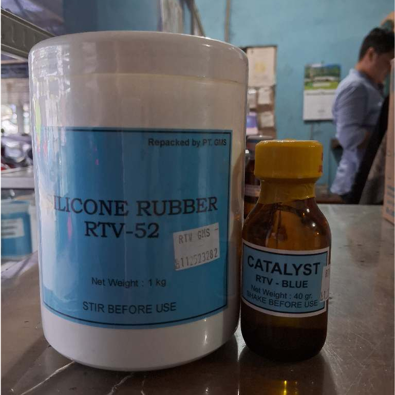 Jual Silicone RTV 52+Catalyst RTV Blue40gr | Shopee Indonesia